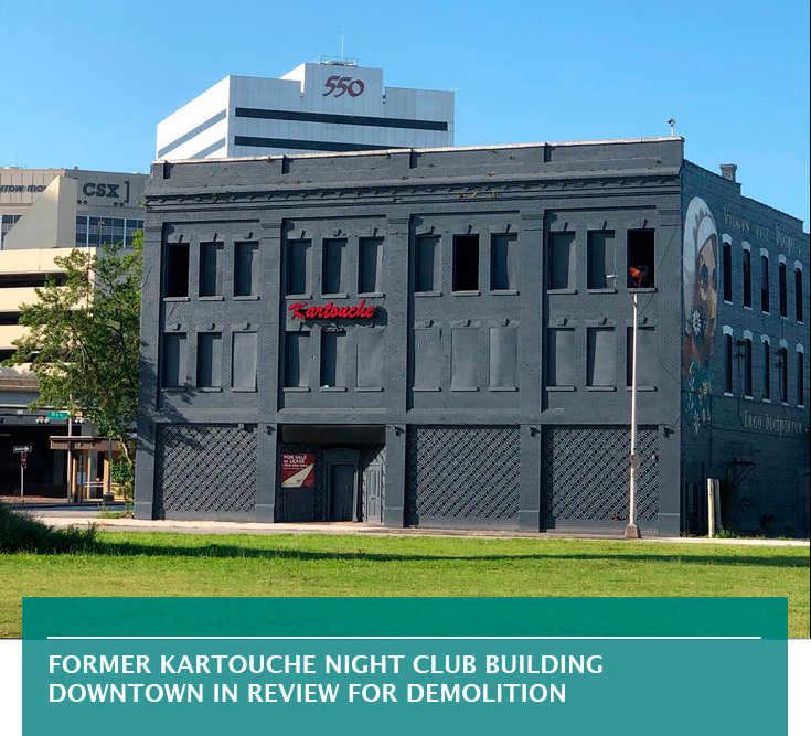 Former Kartouche Night Club building Downtown in review for demolition ...